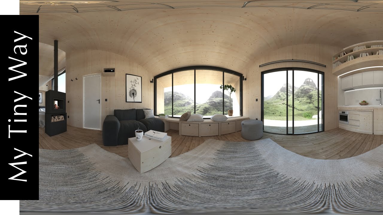 Tiny House - Experiencia 360° - espacio integrado - YouTube