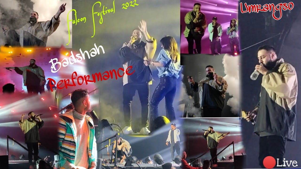 Falcon Festival 2022 || Badshah 🔴Live Performance || All Video Falcon ...