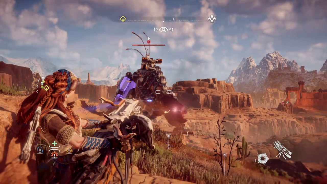 Horizon Zero Dawn: My First Thunderjaw - YouTube
