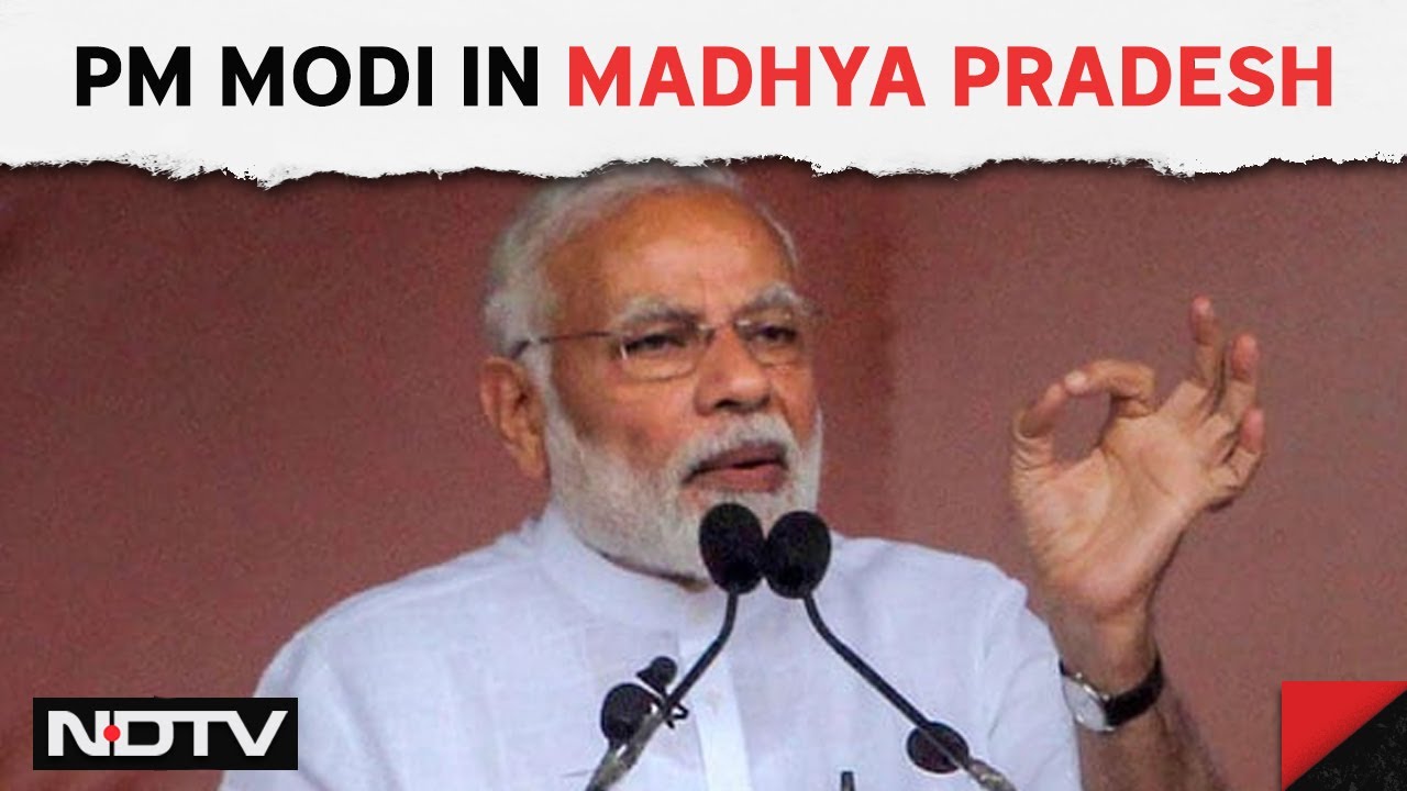 PM Modi Live | PM Modi Addresses Public In Madhya Pradesh - YouTube