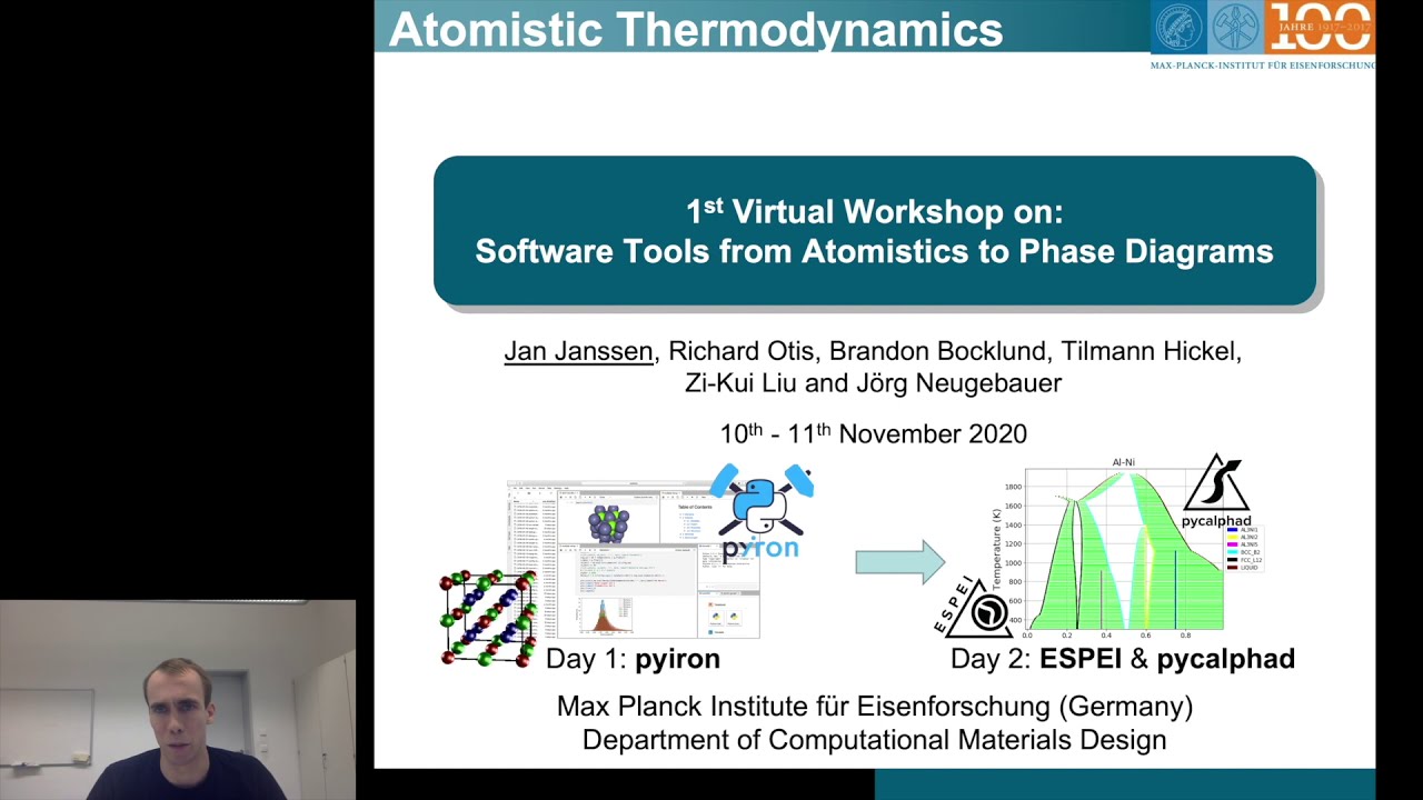 Tutorial on Atomistic Thermodynamics (1/5): Introduction - YouTube
