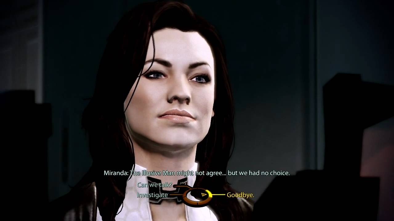 Mass Effect 2 - Epilogue (Miranda) - YouTube