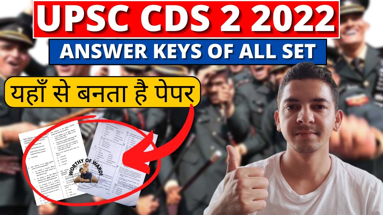 ENGLISH ANSWER KEY CDS 2 2022 |100% Genuine |#worthyofwardi #cdsenglish ...