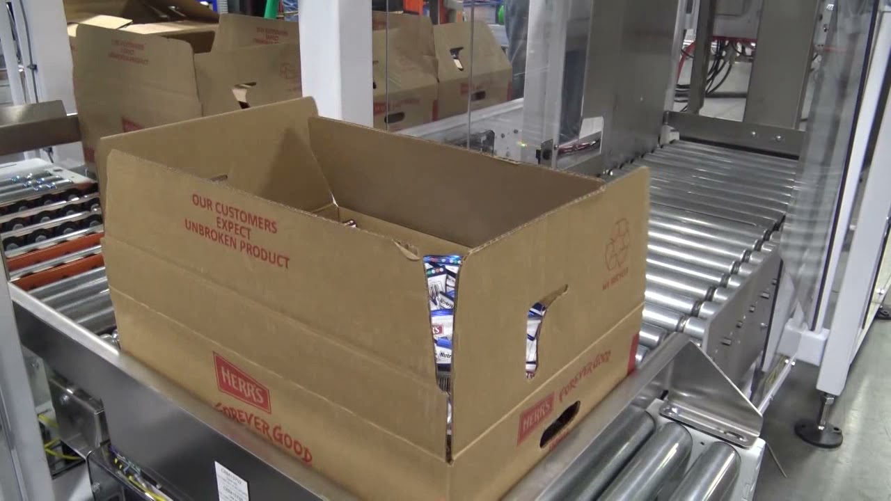 66606 BluePrint Automation (BPA) Case Packer Spider 200 - YouTube