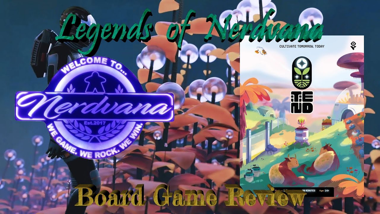 Tend Board Game Review - YouTube