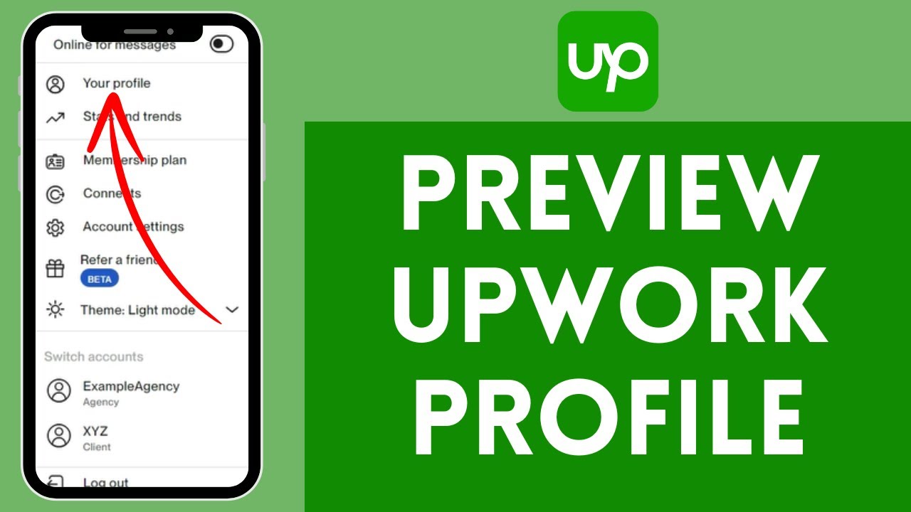 How to Preview Upwork Profile (2024) - YouTube