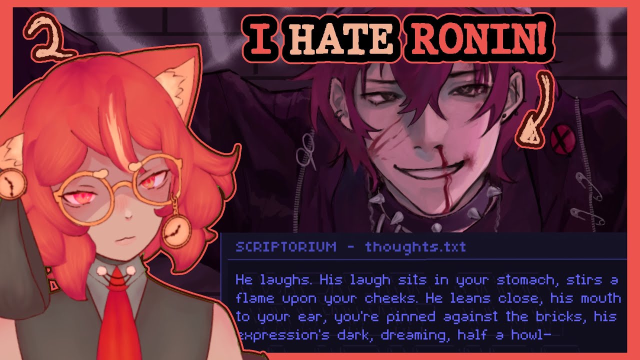 I HATE RONIN! - [ Killer Chat - Part Two, Ronin's Route, All Endings ...