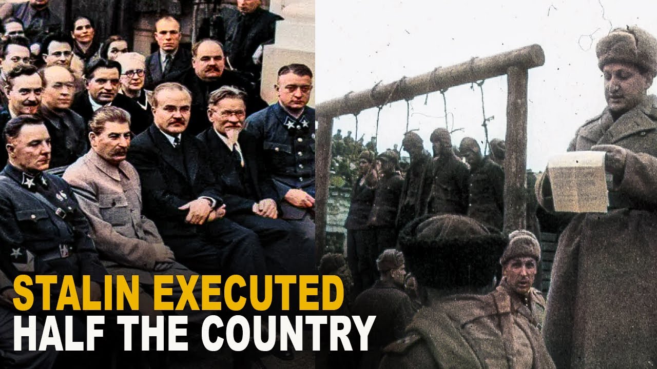 The Execution Of Stalin's Millions Of Arrested Soviet Citizens - YouTube