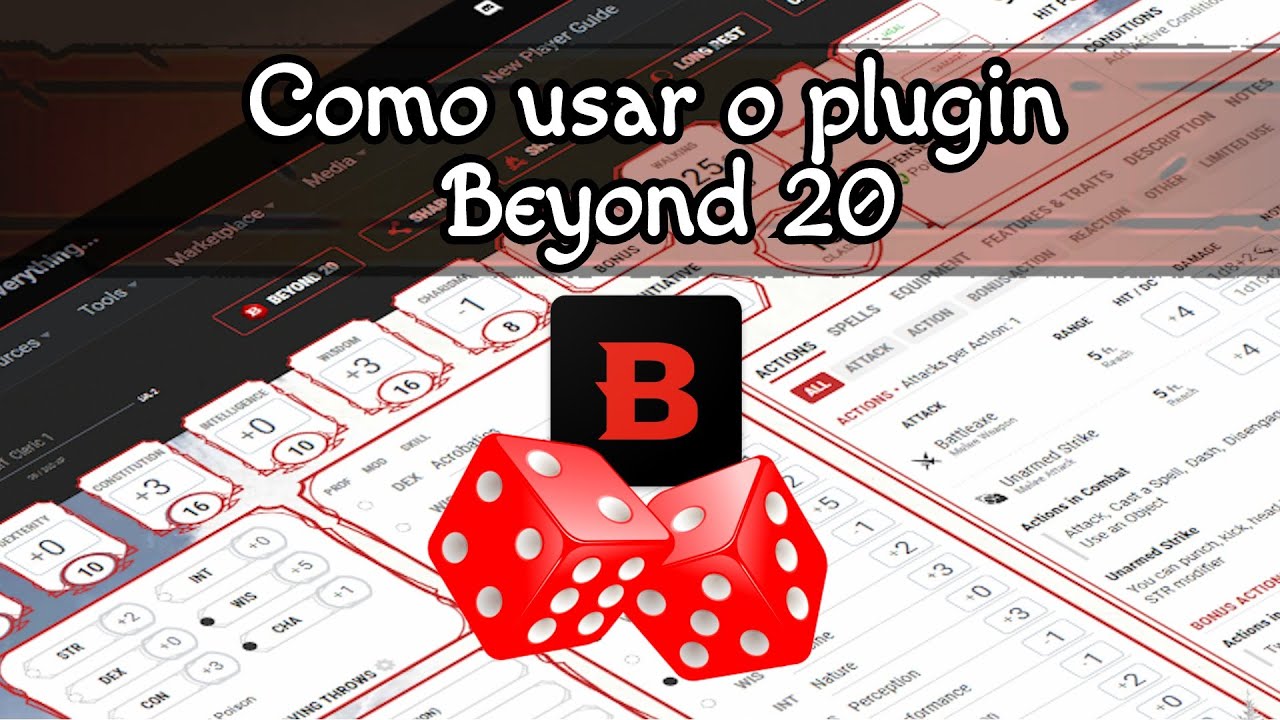 Como usar o plugin Beyond 20 - YouTube