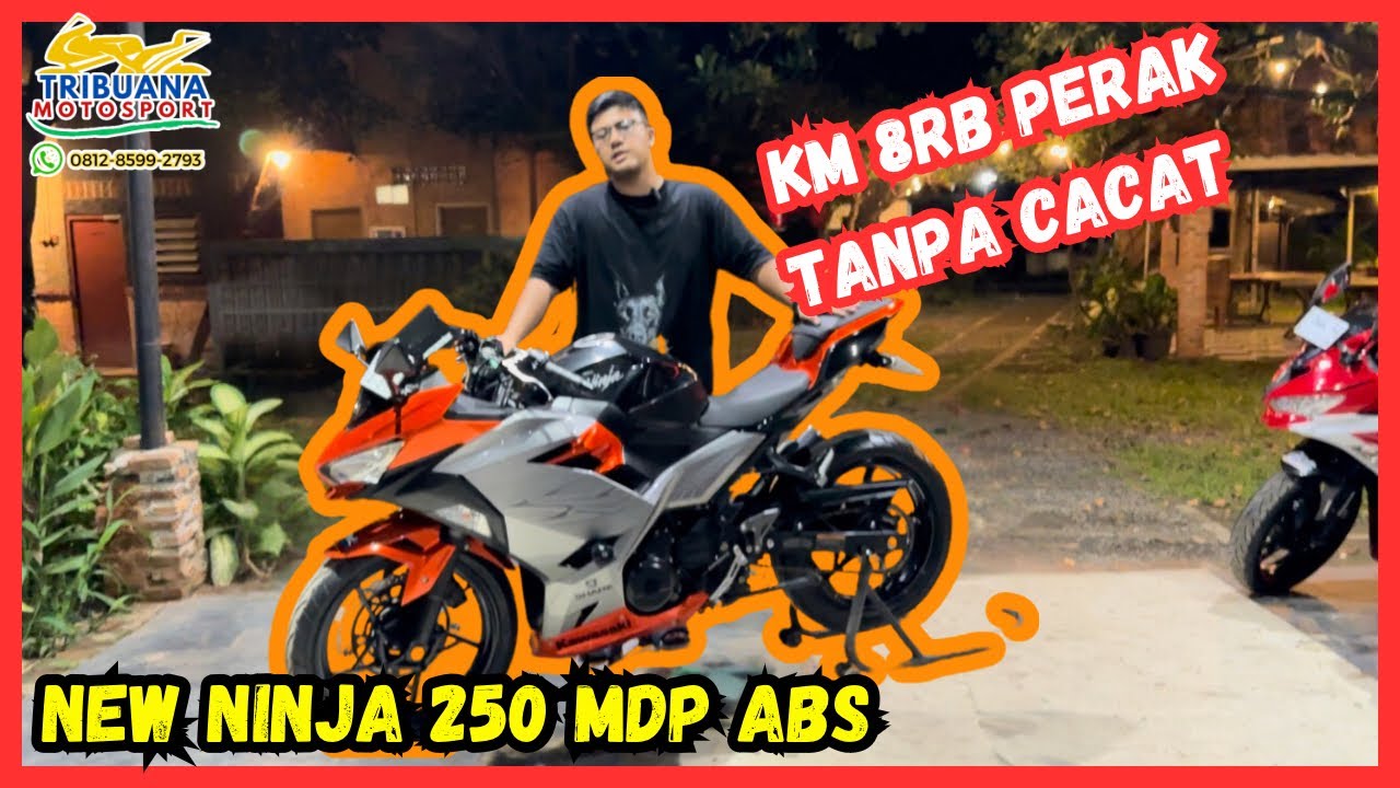TIPE PALING FAVORIT🥶JUAL NEW NINJA 250 MDP ABS KONDISI ISTIMEWA - YouTube