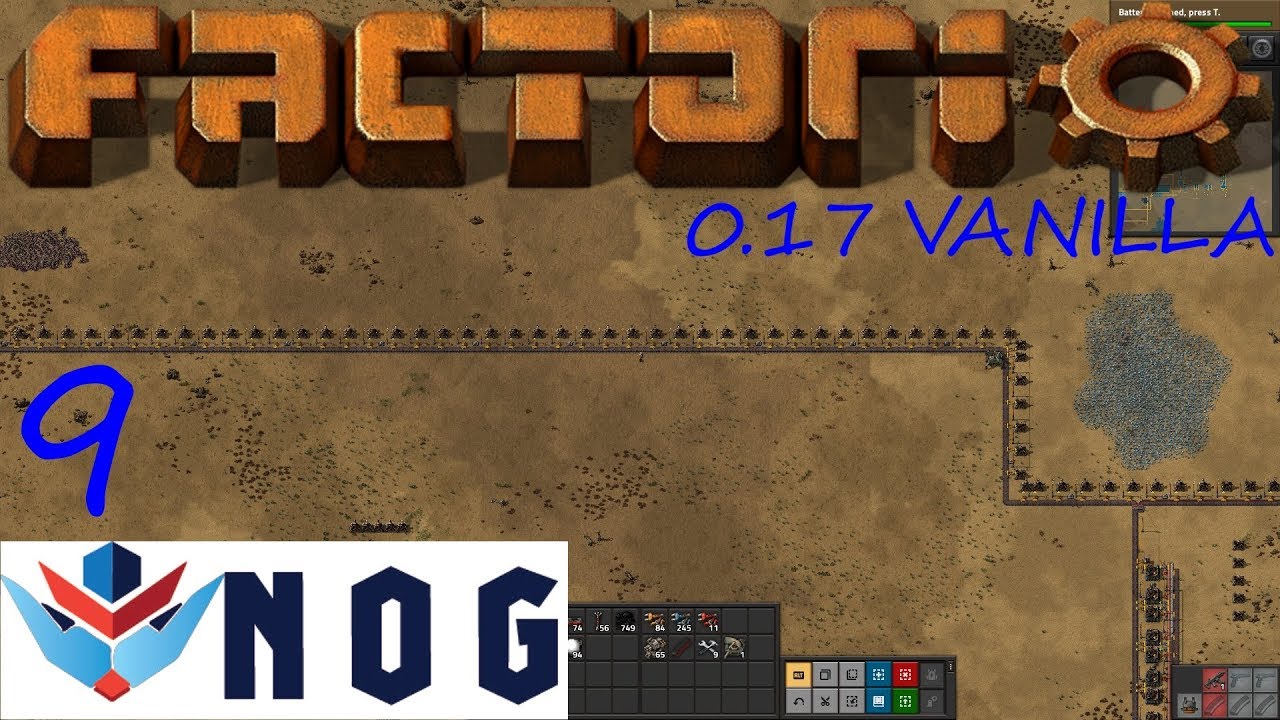 Factorio 0.17 Vanilla Episode 9 - Wall of Turrets - Bussin' it ...