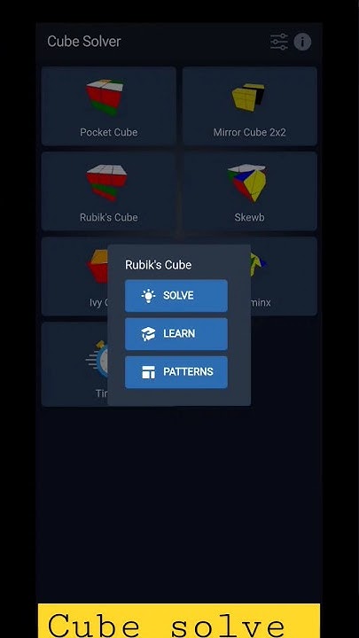 cube solve app || how to cube solve with app || cube solver app || 🔥🔥🔥 ...