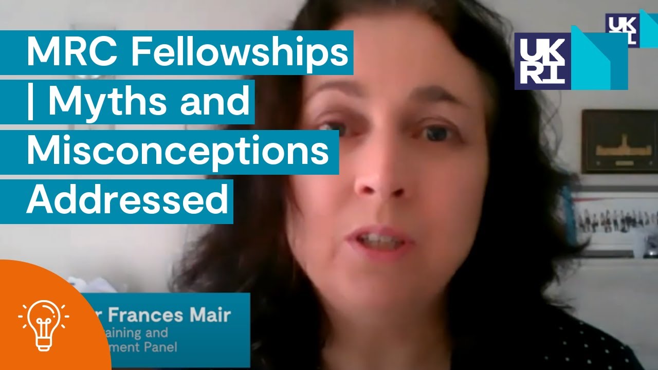MRC Fellowships | Myths and Misconceptions Addressed - YouTube