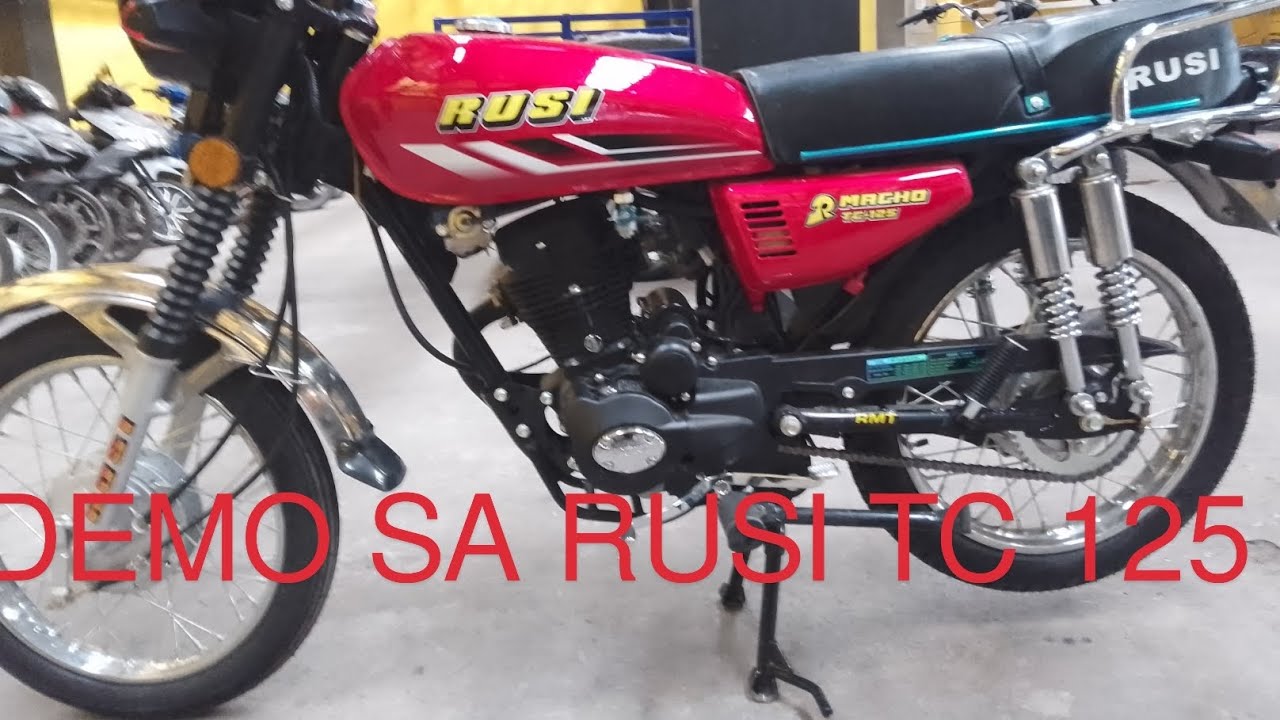 DEMO SA RUSI MACHO 125 AT KAONTING TIPS - YouTube