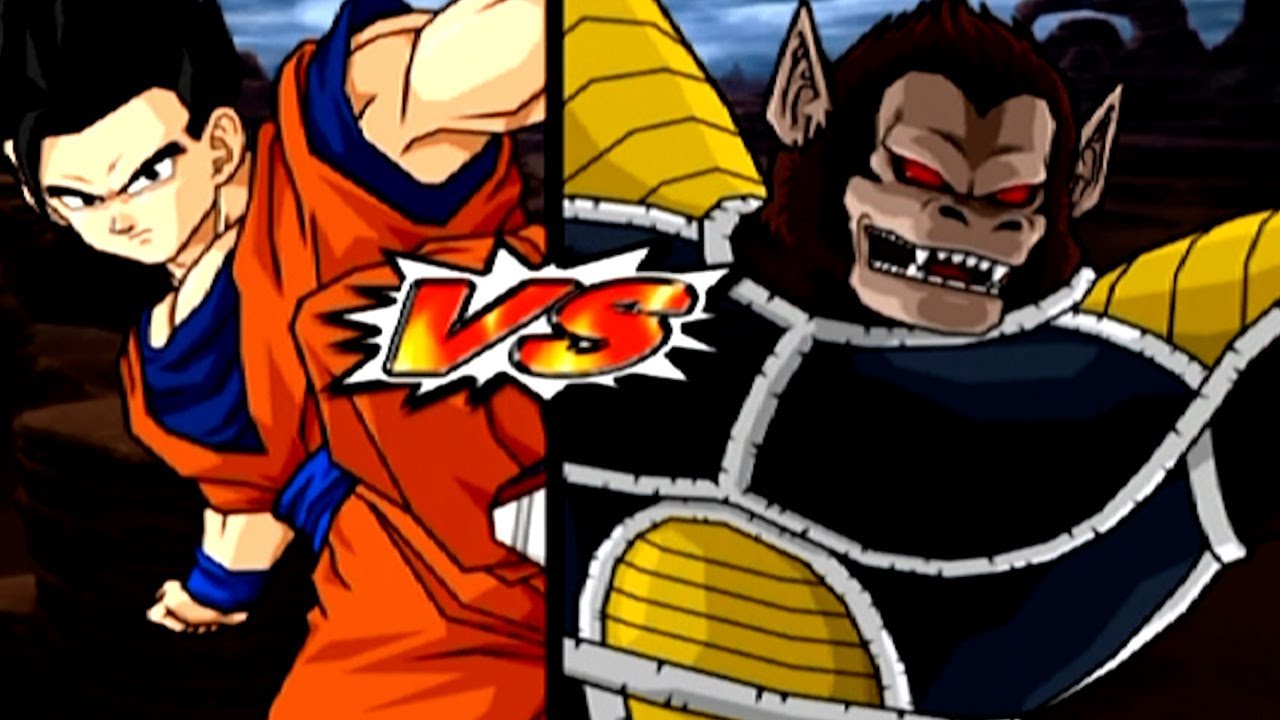ULTIMATE GOHAN VS NAPPA (GREAT APE) Dragon Ball Z: Budokai Tenkaichi 3 ...