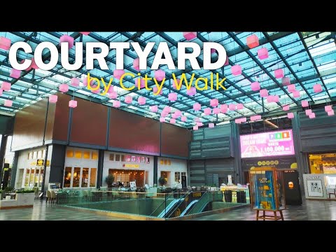The Luxury Courtyard at City Walk Dubai [4K] Walking Tour | Dubai, United Arab Emirates