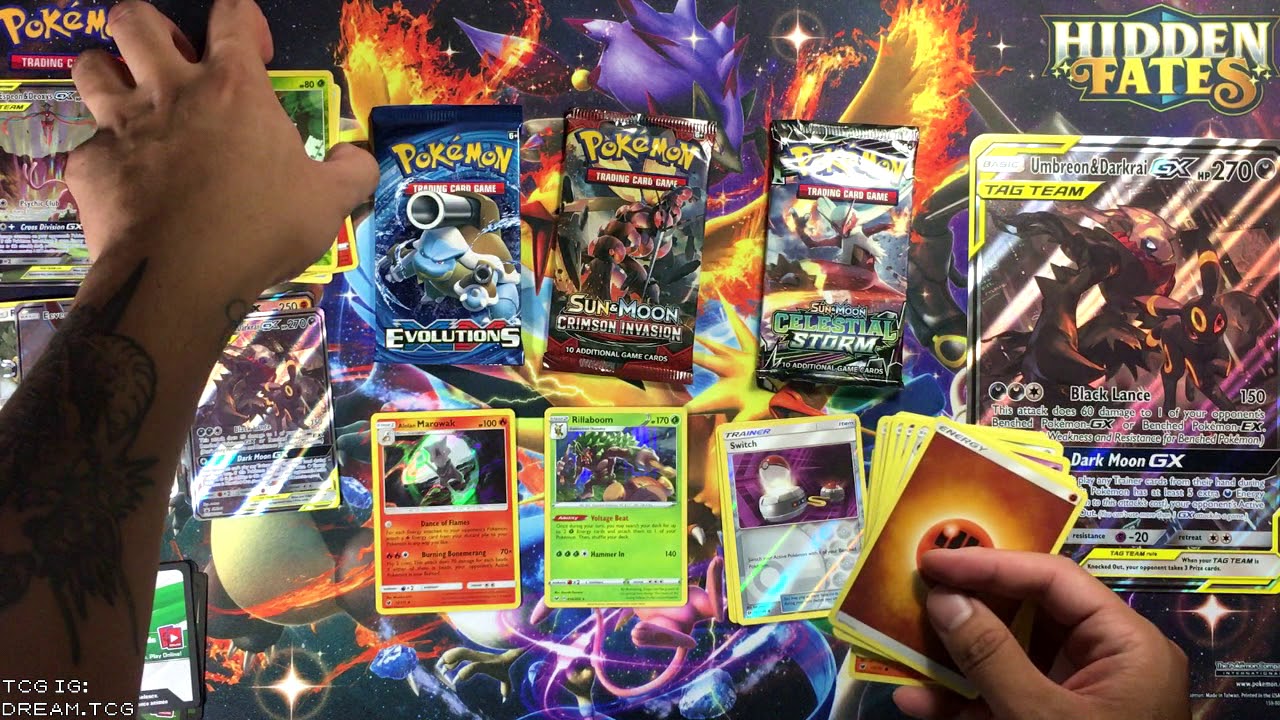 Opening a Umbreon & Darkrai GX Tag Team Powers Collection!! - YouTube
