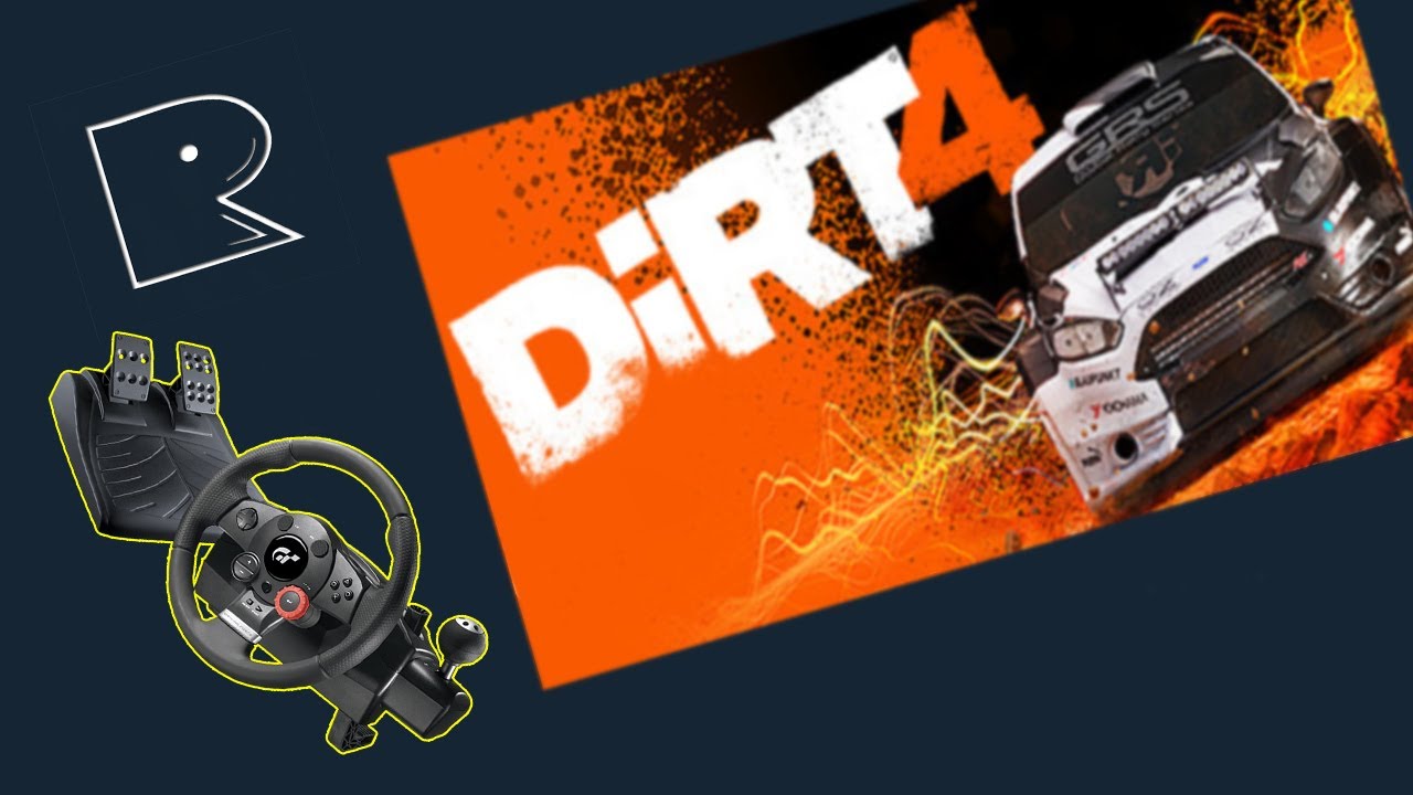 DiRT 4 With Logitech Driving Force GT - YouTube