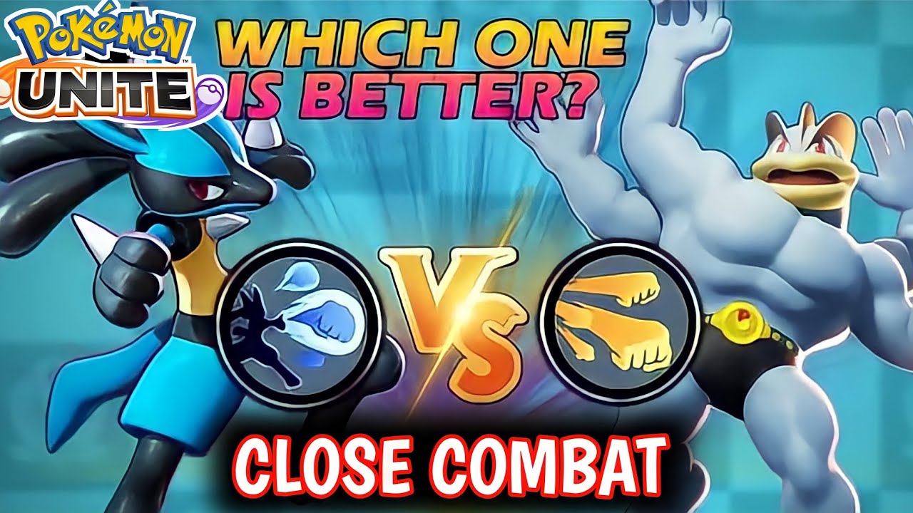 Lucario vs Machamp Close combat which Pokemon can melt objective faster ...