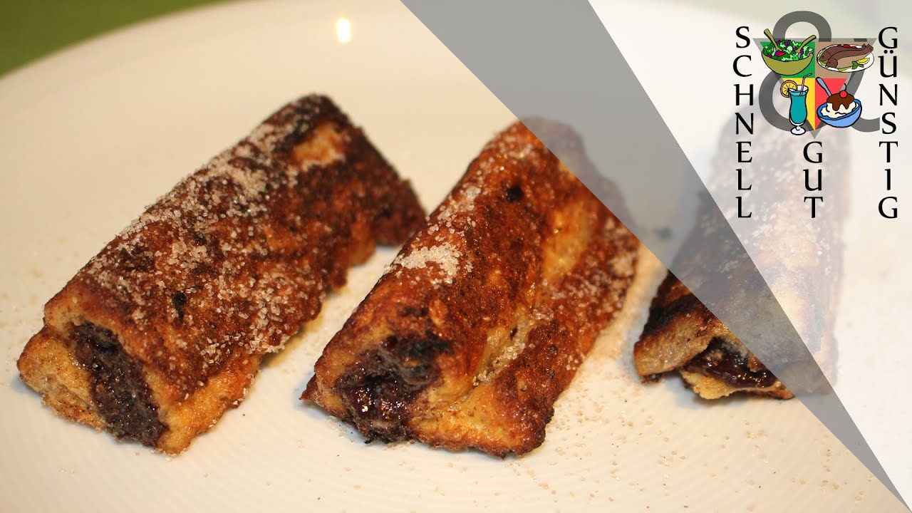 Schoko-Toast-Rolls mit Banane: Schnell, Gut & Günstig Kochen ...