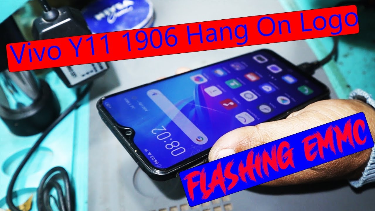 Vivo Y11 1906 Hang On Logo Auto Restart Flashing Emmc 100%।।Shaboz# ...