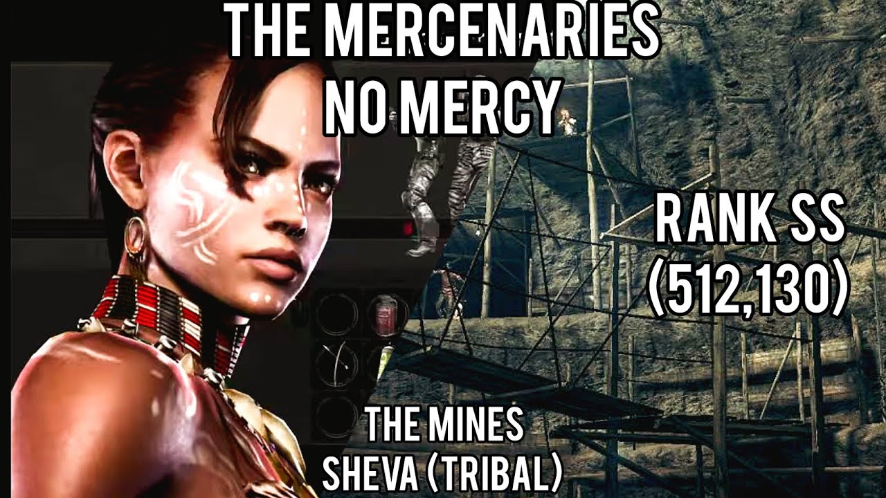 RESIDENT EVIL 5 (The Mercenaries - No Mercy) | The Mines - Sheva ...