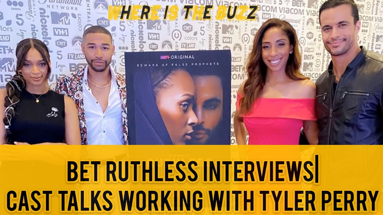 BET RUTHLESS INTERVIEWS| CAST TALKS WORKING WITH TYLER PERRY - YouTube