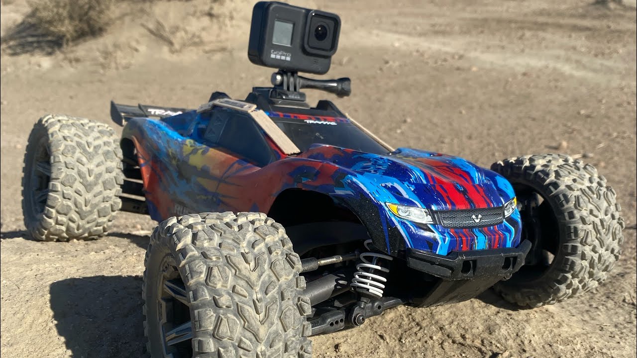 GoPro in rc car - YouTube