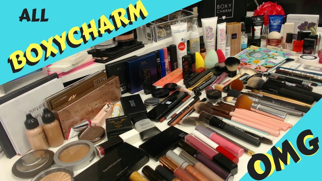 Boxycharm Makeup Collection - YouTube