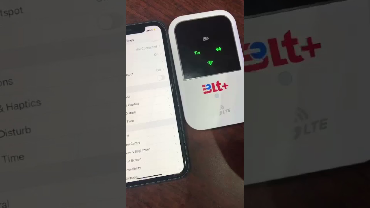 How to set up the Bvot mobile WiFi - YouTube