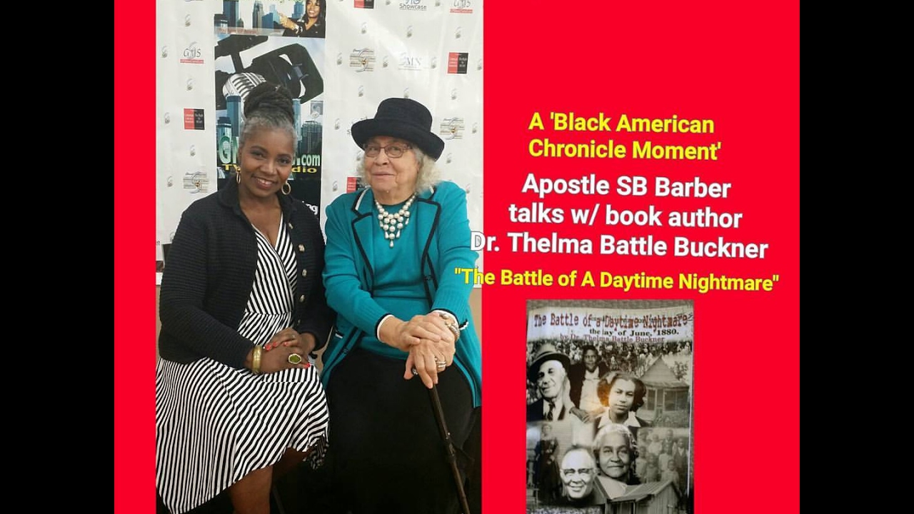 Dr. Thelma Battle Buckner 'Black American Chronicle' Moment - YouTube