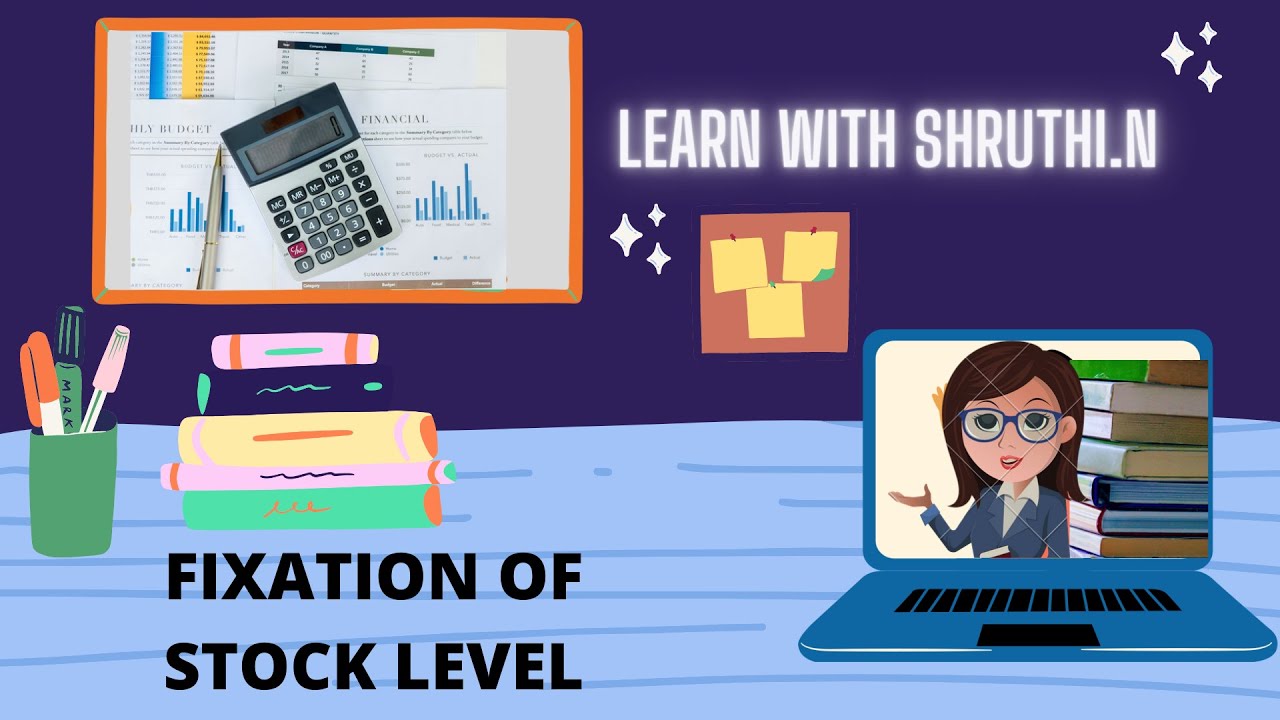 Short tricks to remember the formulas of fixation of stock levels - YouTube
