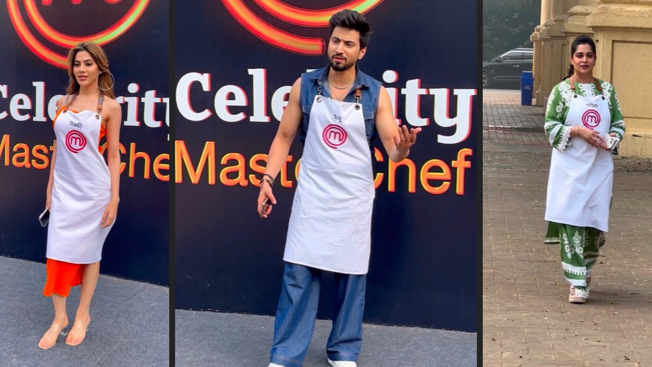Dipika Kakkar Nikki Tamboli Mr Faizu At Celebrity MasterChef in mum ...