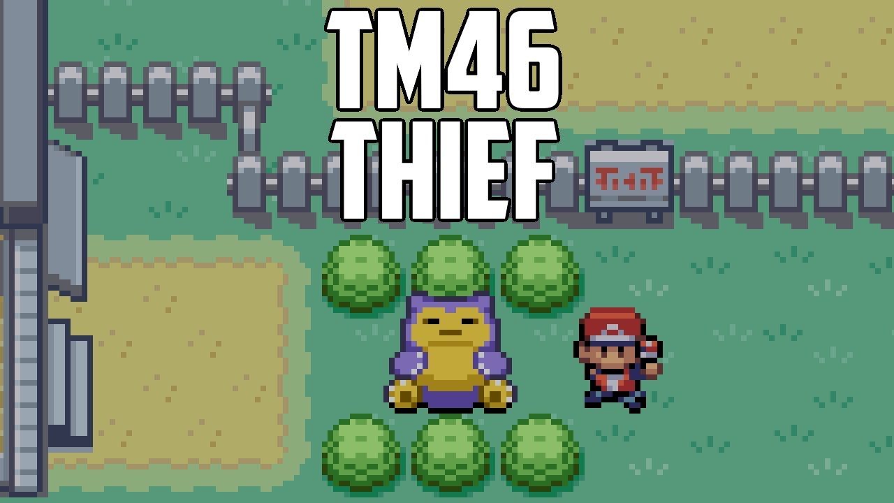 Where to Find TM46 Thief - Pokémon FireRed & LeafGreen - YouTube