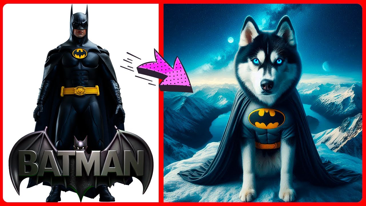 AVENGERS But HUSKIES 🐺 ️ VENGERS 🔥 All Characters Marvel & DC 2025 ...