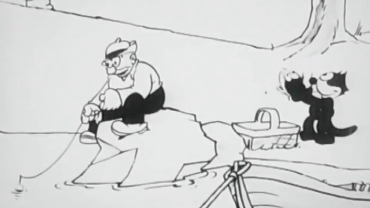 Felix the Cat Felix All Balled Up (1924 cartoon) - YouTube