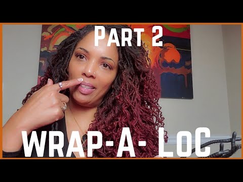 Wrap A Loc Sisterlock Curls and Pros & Cons - YouTube