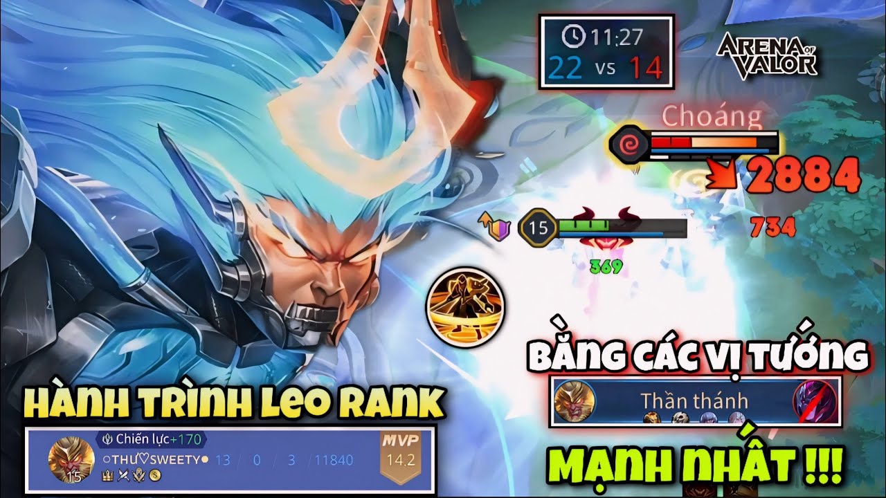 Hành Trình Leo Rank Bằng Các Vị Tướng Mạnh Nhất Lấy 1 Sao Trong Rank Dễ ...