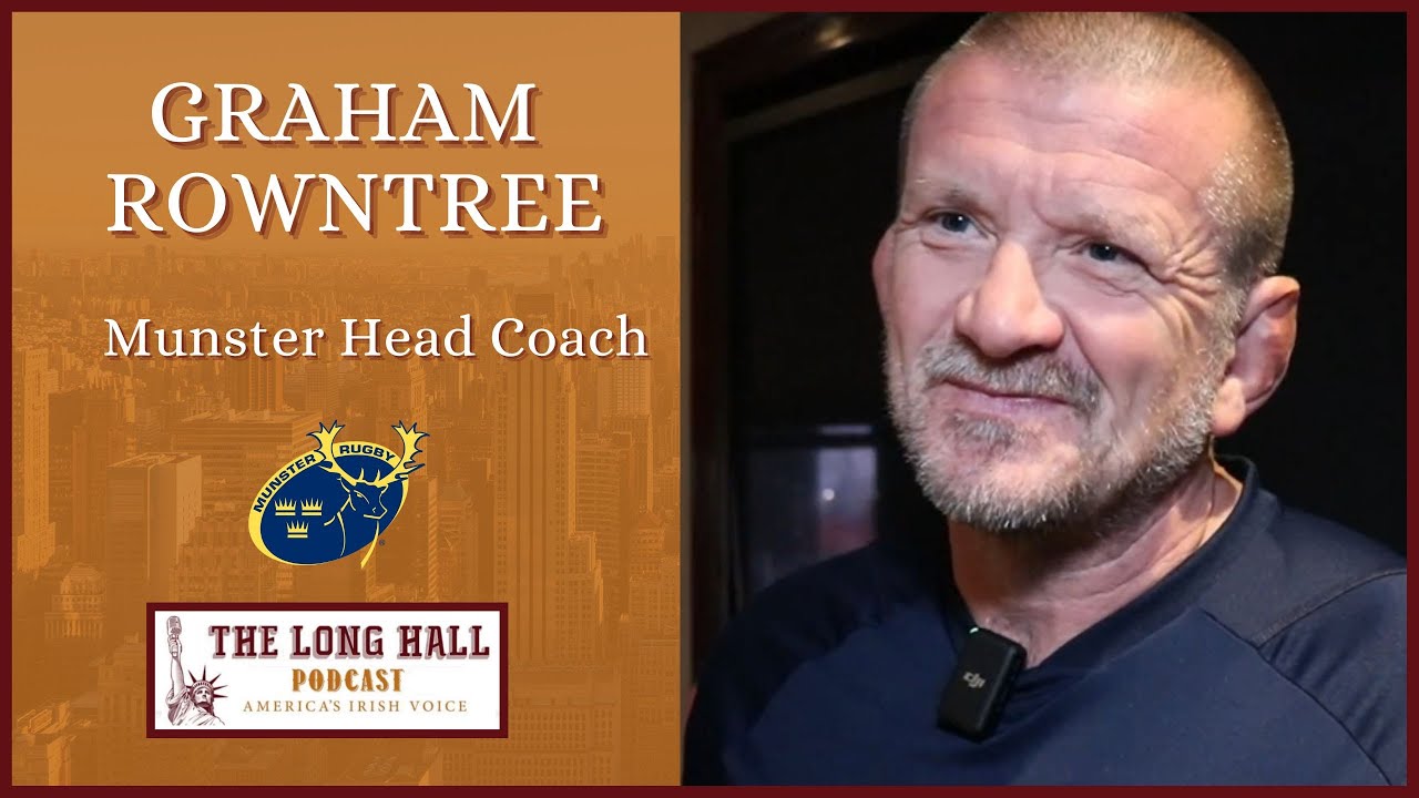 Munster Rugby in New York: Graham Rowntree Head Coach - YouTube