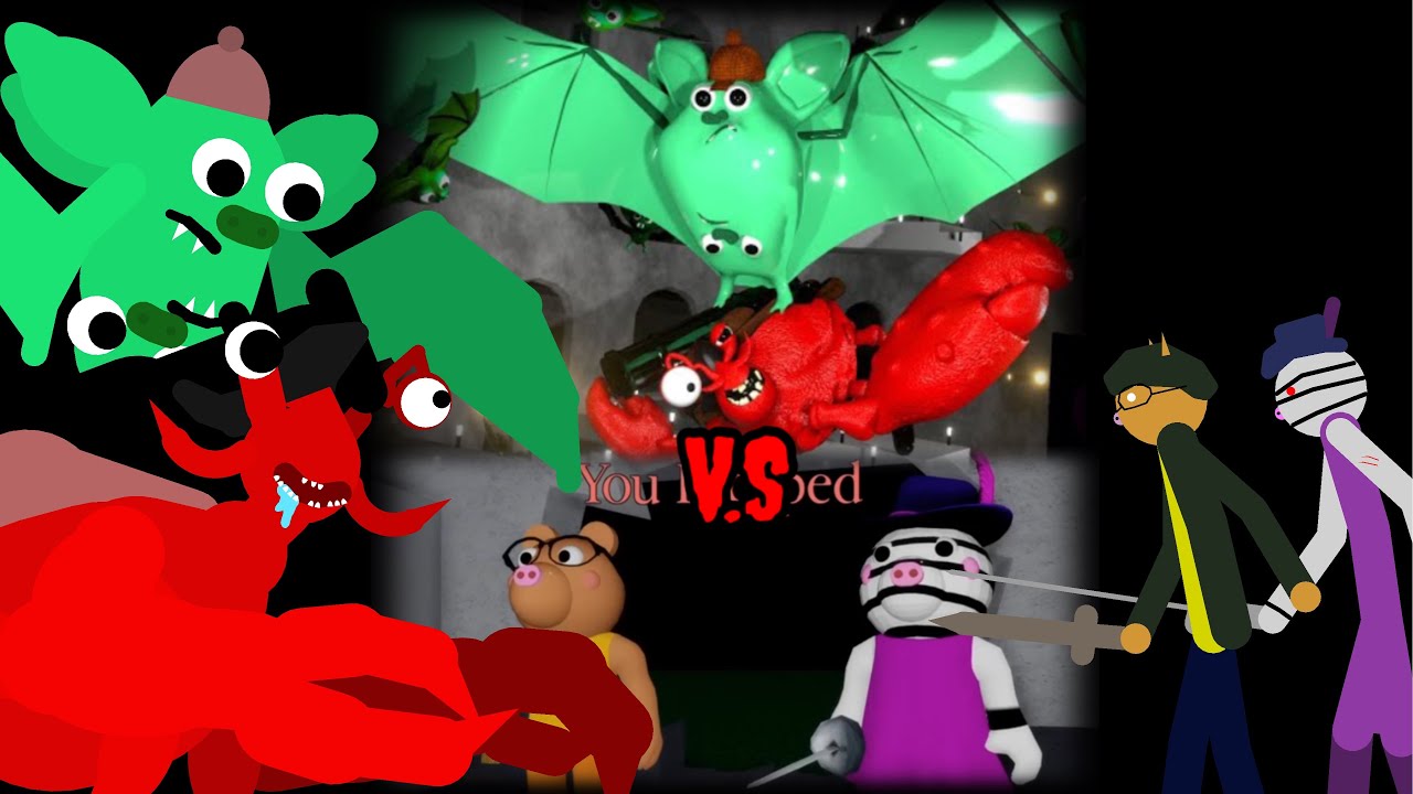 Admiral Krusty And Nighty Boo (GOBB 4 Fan-Made) Vs Zizzy And Pony ...