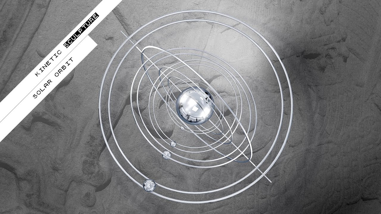 Kinetic Art Sculpture [Solar Orbit] - YouTube