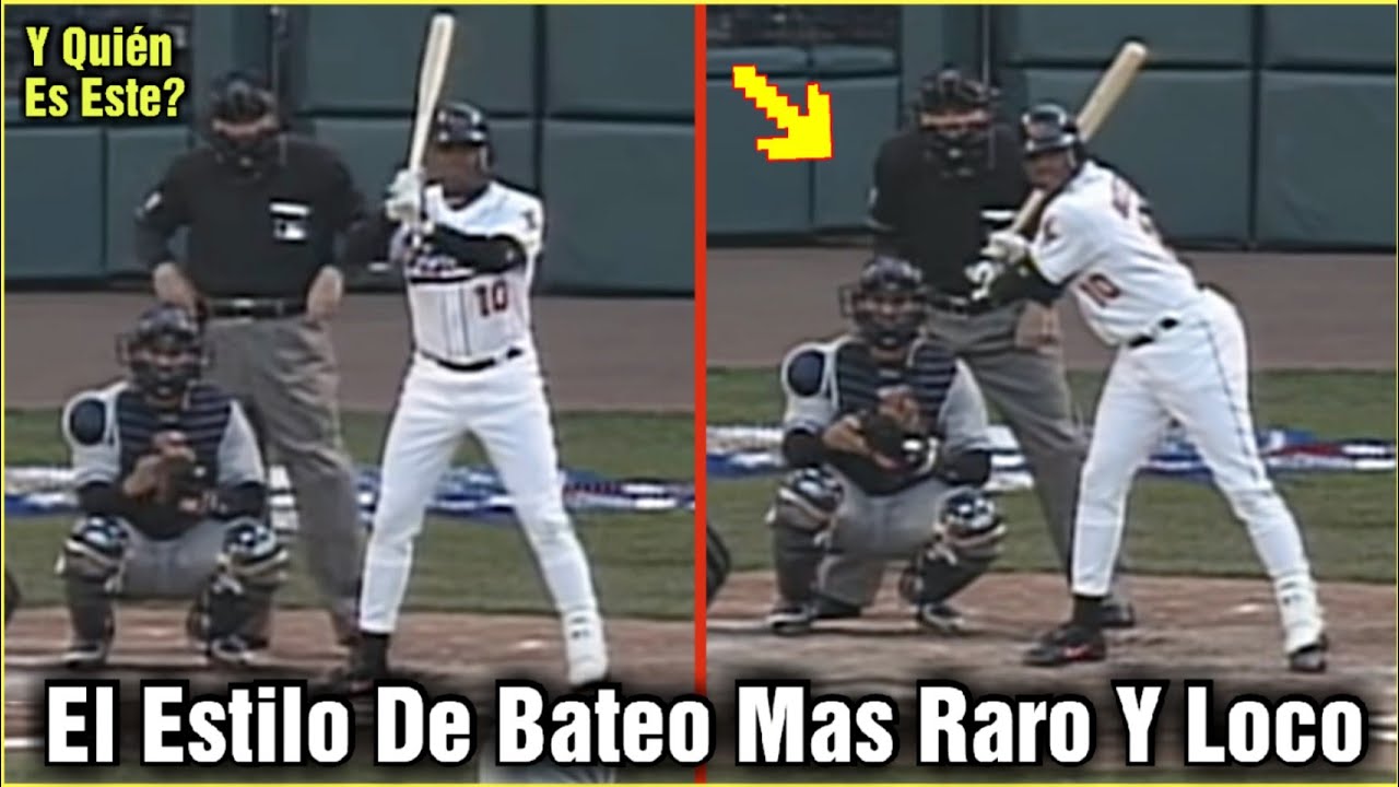 El Estilo De Bateo Mas Raro Y Loco En la Historia De La MLB Tony ...
