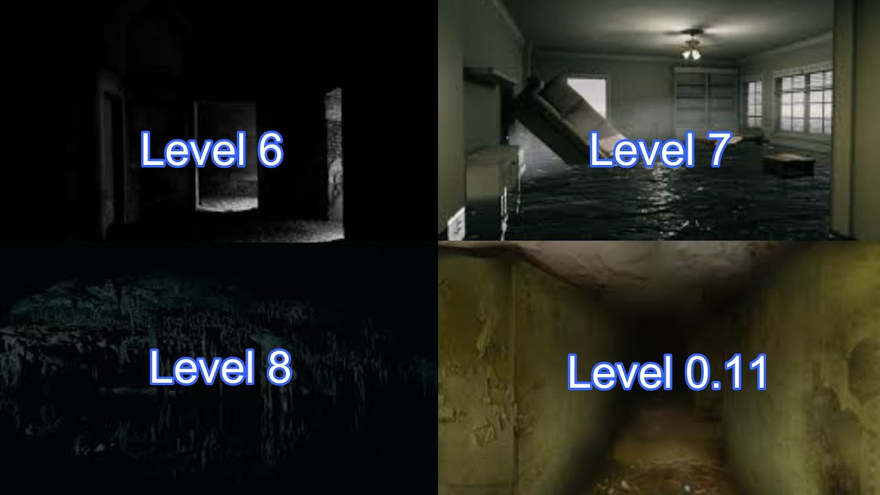 Escape The Backrooms (Gameplay) [Level 6, Level 7, Level 8, & Level 0.11] - YouTube