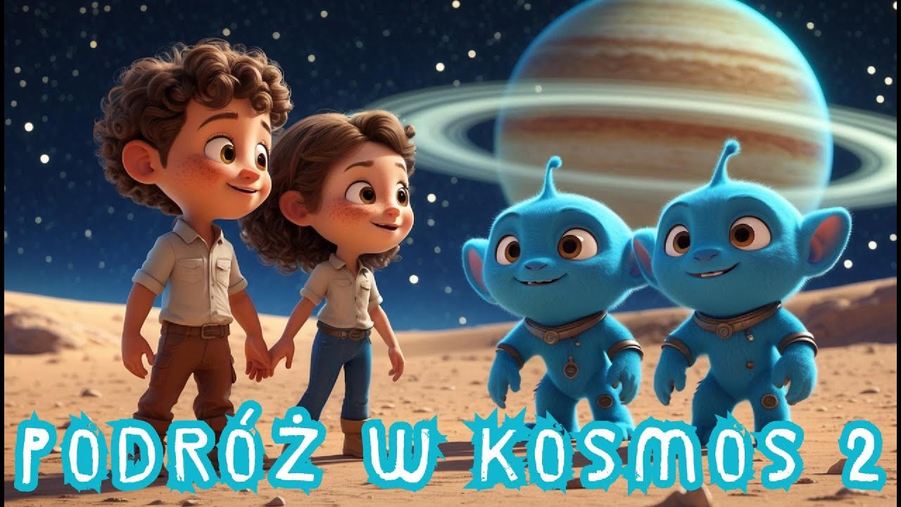 Podróż w kosmos 2 | Przygody Małych Astronautów | Spotkanie z kosmitami ...