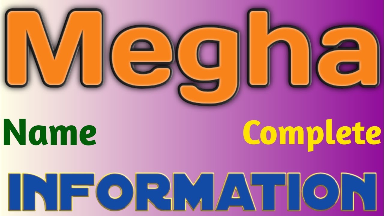 Megha Name Meaning | Megha Name Full Details | Megha Naam Ki Rashi ...