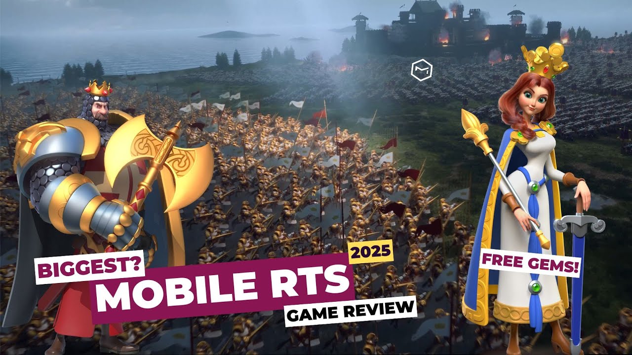 The Biggest RTS Mobile Game 2025: Rise Of Kingdoms Review - YouTube