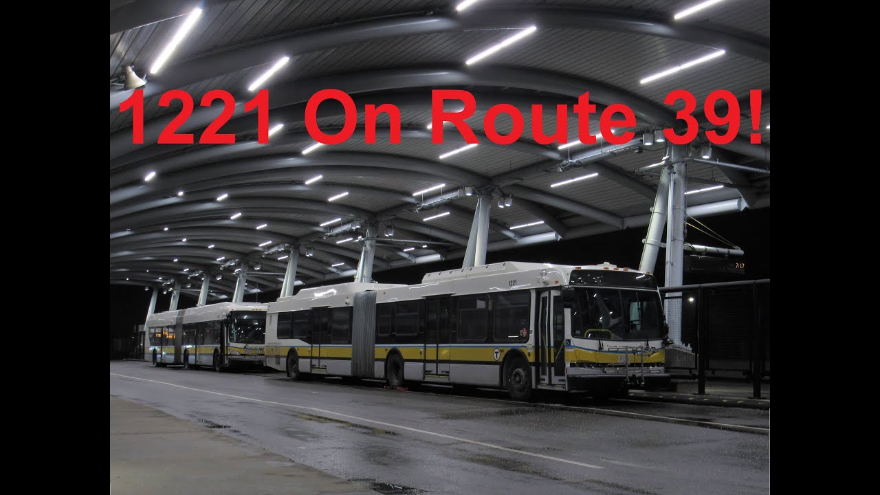 NeoplanDude | MBTA 2010 New Flyer DE60LFR #1221 On Route 39, To Forest ...