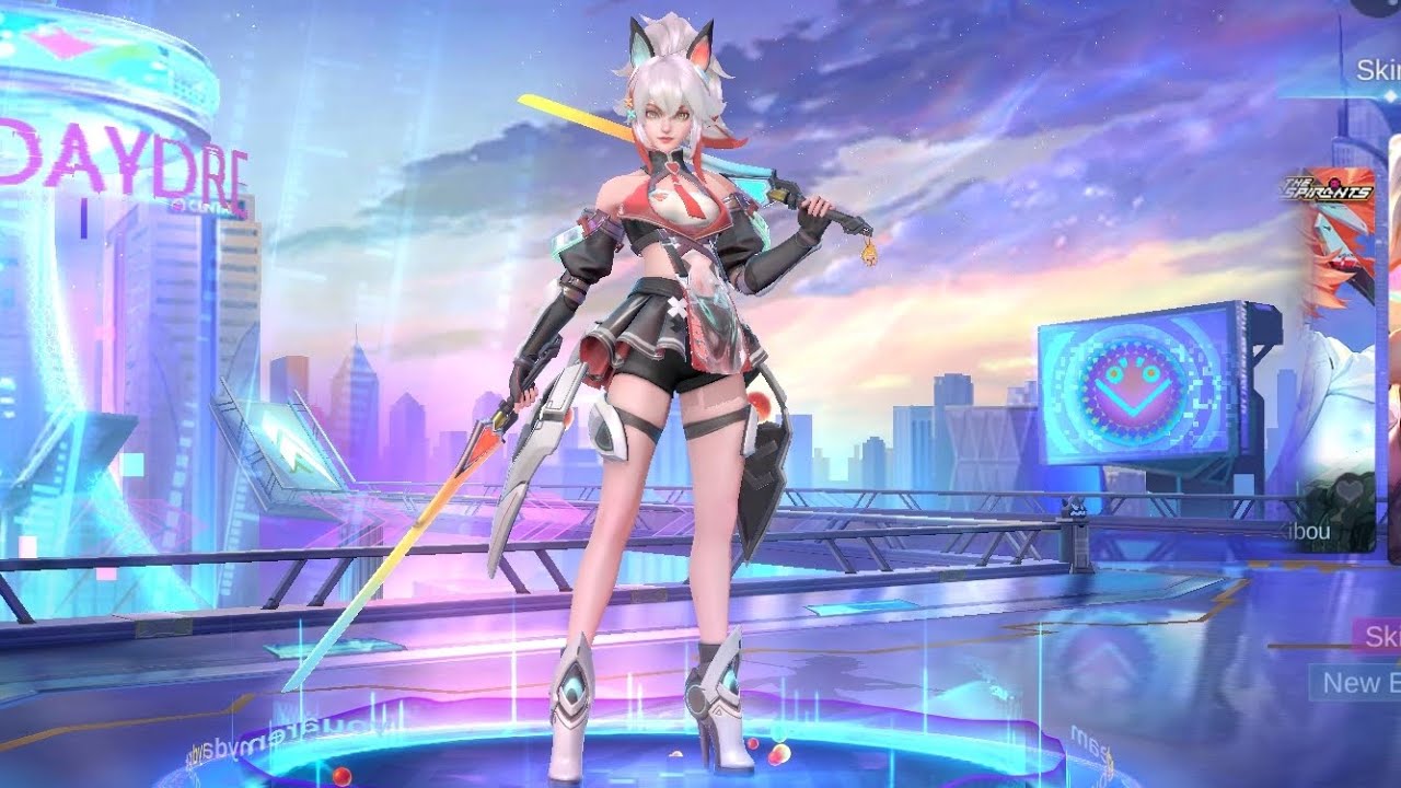 All Skins Of fanny In Mobile legends Bang Bang Mlbb GamerVky7 - YouTube