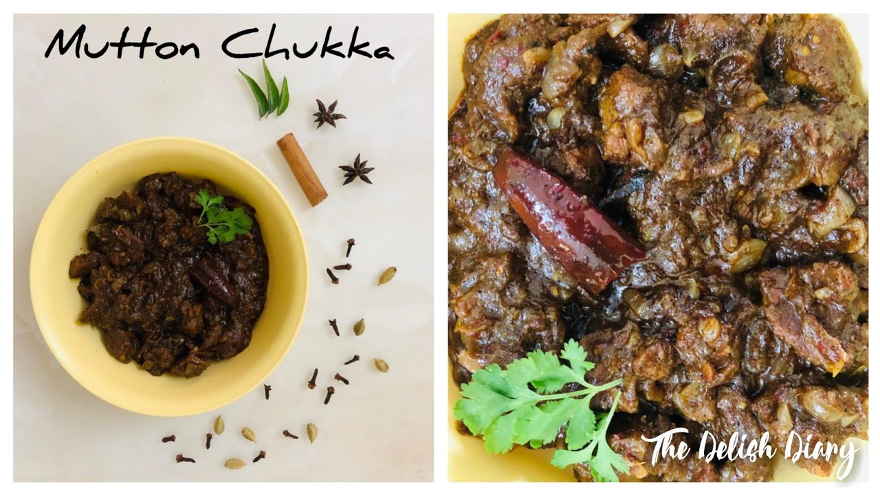 Mutton Chukka| Chettinad Mutton Chukka Recipe| The Delish Diary - YouTube