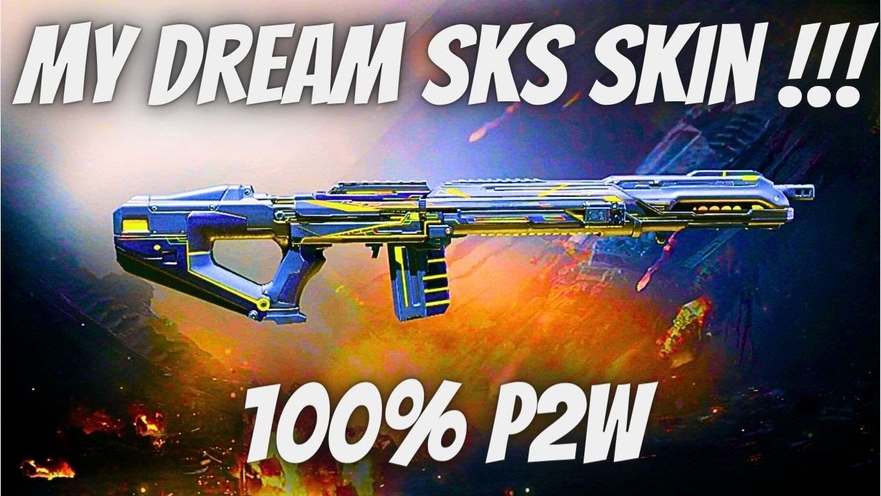SKS METOERIC IS MY DREAM SKS SKIN IN CODM - BEST SKS SKIN EVER ...